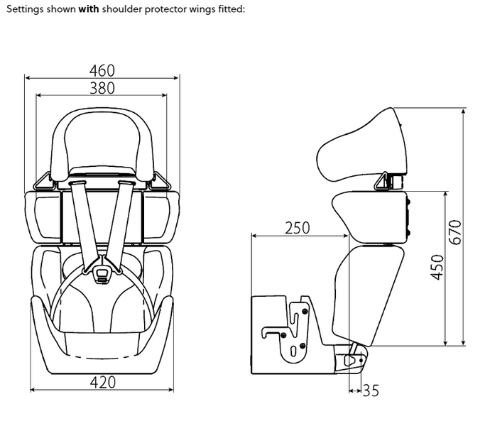 Carrot 3000 Car Seat | Astris PME
