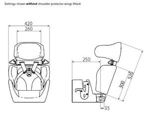 Carrot 3000 Car Seat | Astris PME